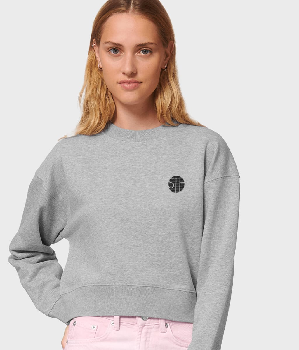 STF: Stella Cropster | Embroidered. ‘Bold Logo’. | STF Clothing